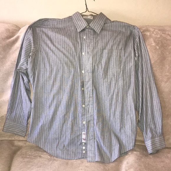 Windridge | Shirts | Windridge Mervyns 65 3435 Grey With White Stripes ...